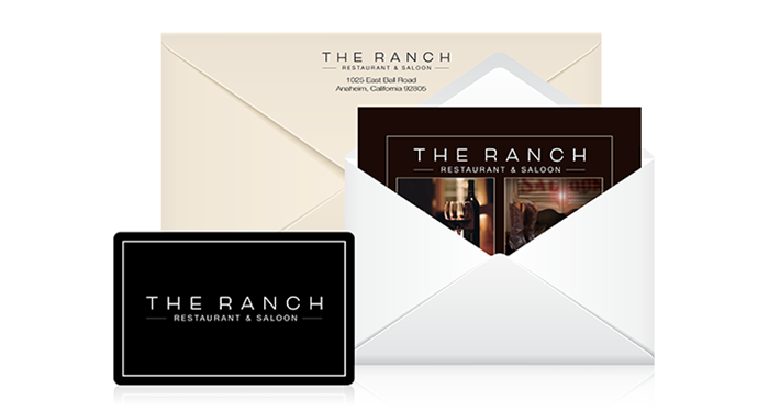 Gift Cards - Restaurant | THE RANCH